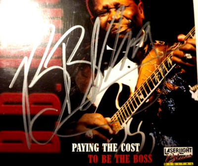 B. B. King - Paying The Cost To Be The Boss CD SIGNED by B.B. King ...