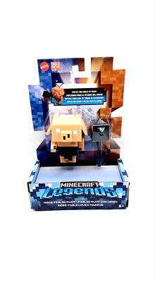 Minecraft Legends - Mace Piglin Runt 3.25-inch Action Figure With ...