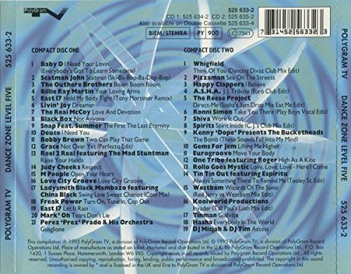 Various Dance Zone: Level 5 (CD) 731452563323 | eBay