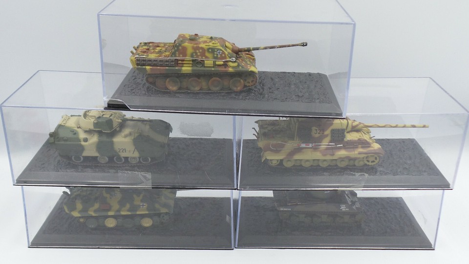 ARMY : PANZERJAGER V & TIGER, JAGDPANTHER, M2 BRADLEY, TANK SET (TH) NO ...