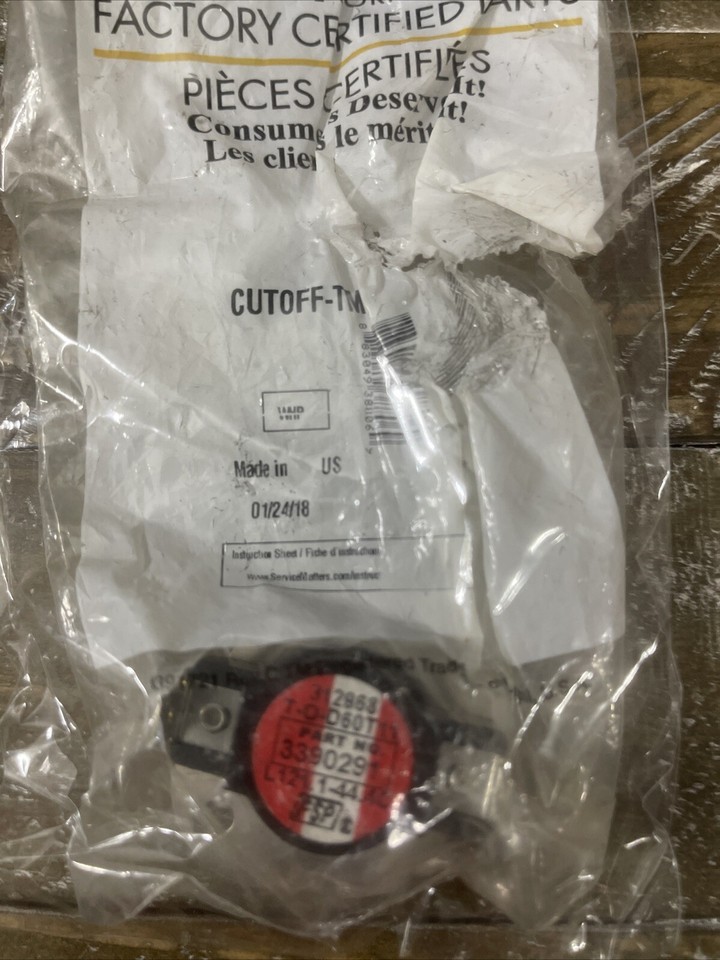 Whirlpool Part Cutoff TML | eBay