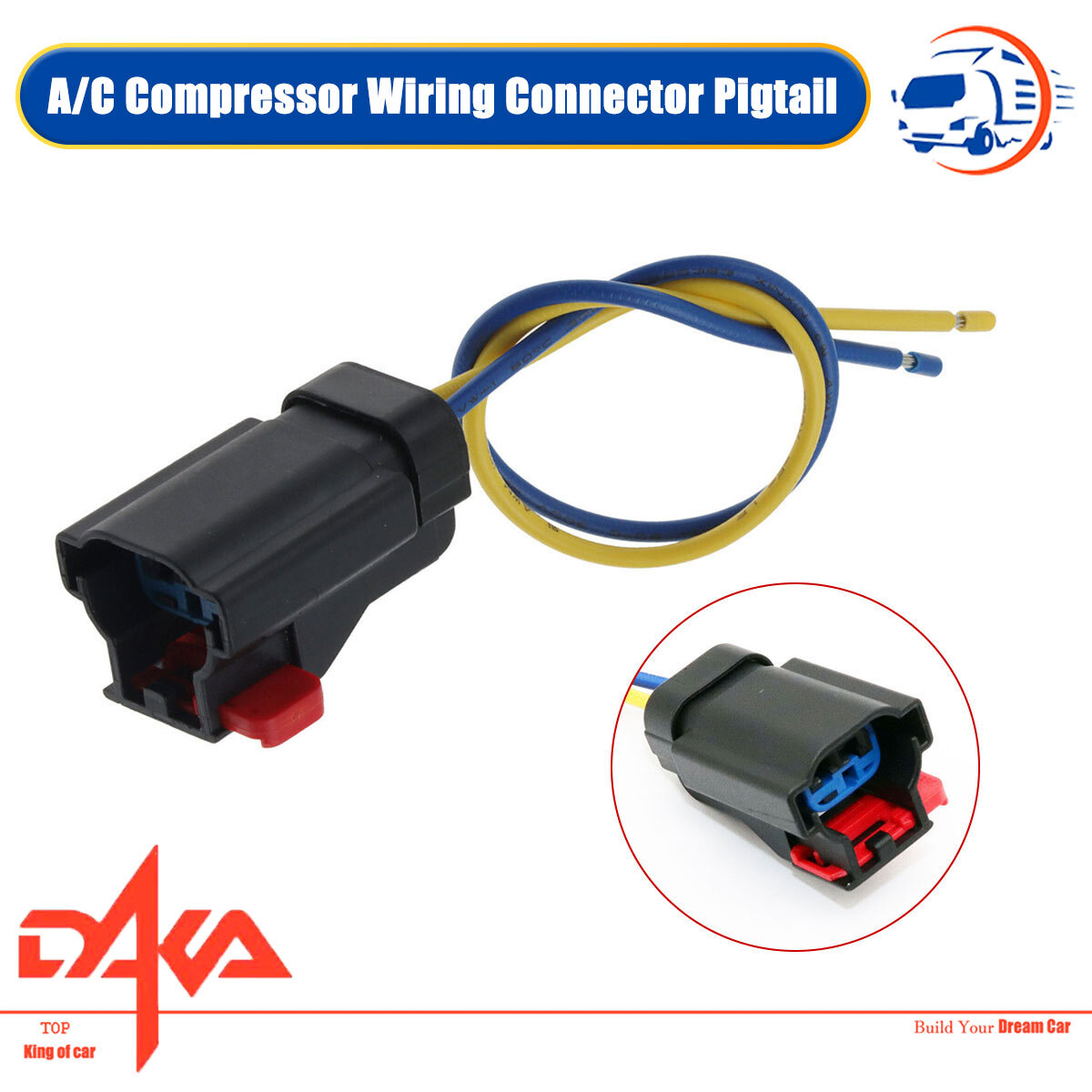 A/C Compressor WIRING HARNESS Connector for Dodge RAM 1500 2500 3500 ...