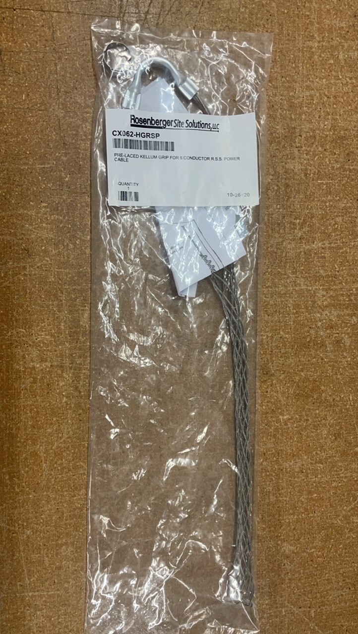CX062-HGRSP Rosenberger Kellum Grip for 6 Conductor RSS Power Cable ...