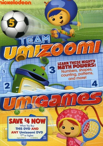 Nickelodeon Team Umizoomi: Umigames - Learn Mighty Math Powers DVD ...