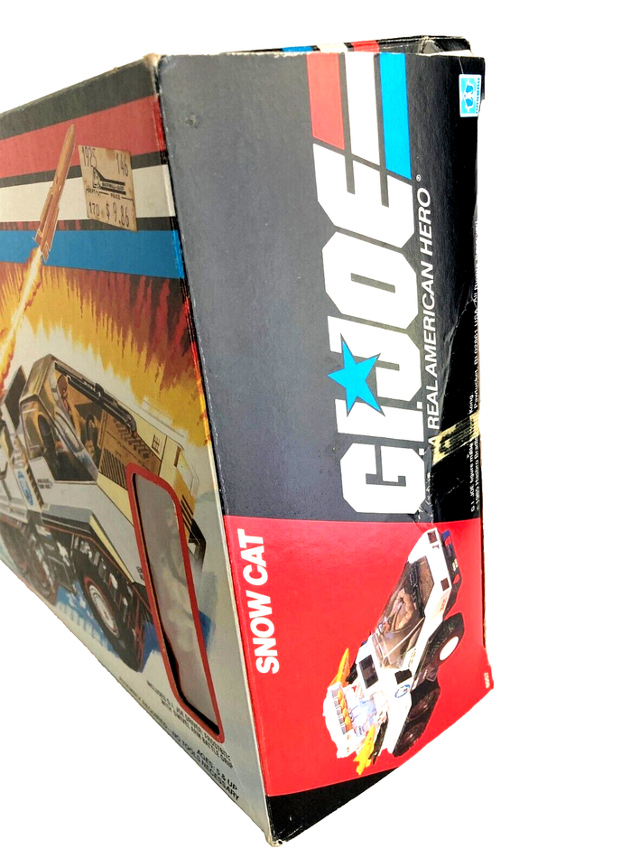 Gi Joe Snow Cat 1985 Vintage 100% Complete + Frostbite action Figure ...