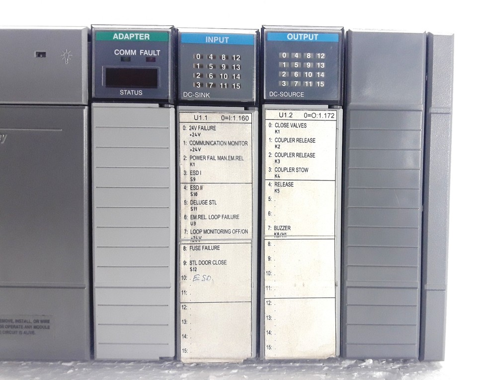 ALLEN BRADLEY SLC 500 PLC 1746-A4 RACK 1746-P3 | eBay