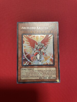 Archlord Kristya Secret Rare SOVR-EN096 • 1st Edition • Yu-Gi-Oh | eBay