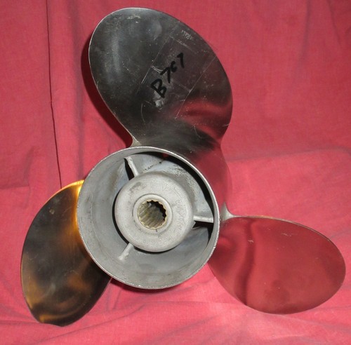 Mi Wheel 14 x 19 SSO-649-C Stainless Prop For Evinrude Johnson 90-300HP ...