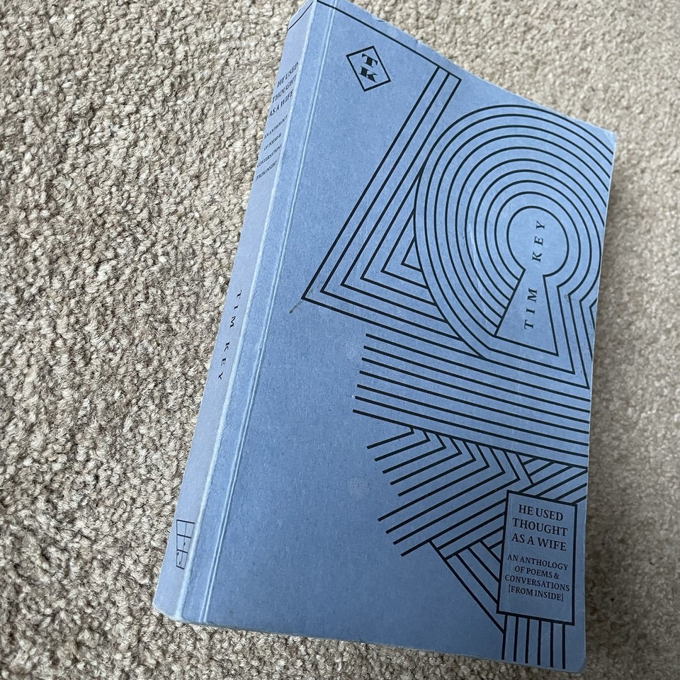 Tim Key - He Used Thought As A Wife BOOK Rare An Anthology of Poems ...
