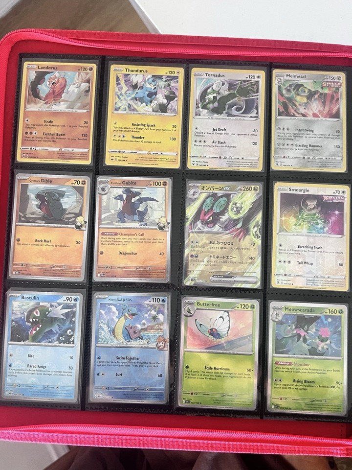 12 Pocket Vault x binder SV 10 + Pokemon Cards! | eBay