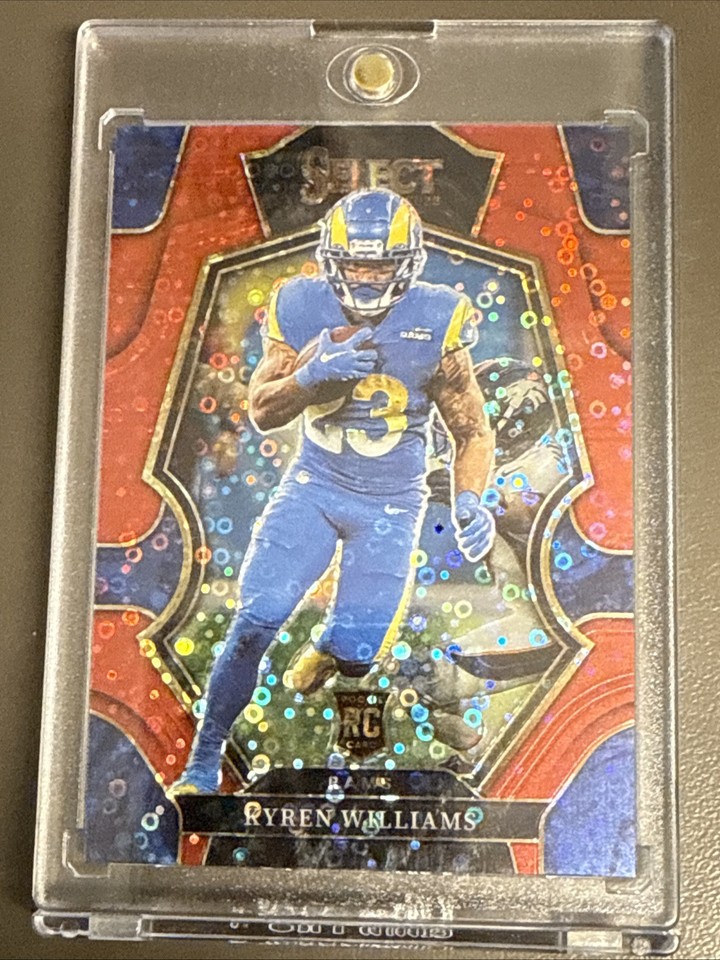 2022 Select Kyren Williams #159 Disco Red Prizm Rookie Card RC /49 LA ...