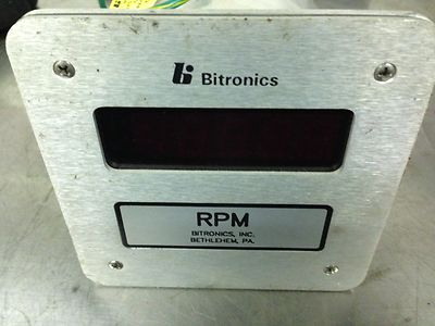 Bitronics THTIE1 Digital RPM Meter | eBay