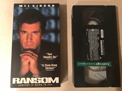 Ransom (VHS, 1997) Mel Gibson, Rene Russo, Gary Sinise 786936012736| eBay