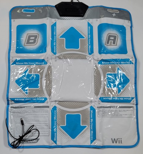 Nintendo WII Konami Show Me Your Moves Dance Pad (Only The Mat ) | eBay