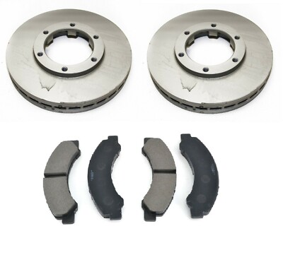 Front Brake Discs & Pads For Isuzu NPR Truck 5.5Tonne (4JH1 / 4JJ1 ...