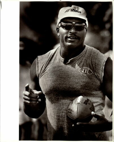 Vintage Press Photo Football 1986 Mike Charles Miami Dolphins Practice ...