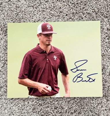 Sam Bennett SIGNED 8x10 Golf Photo - Texas A&M / PGA Tour - COA | eBay