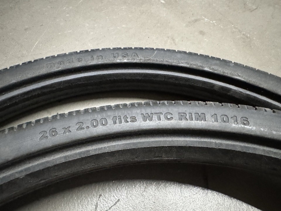 WORKSMAN CYCLES Solid 26” Bike Cruiser Tires Schwinn Goodyear Pre ...