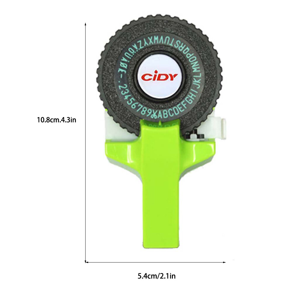 Portable Manual Label Maker DIY 3D Embossing Label Writer Printer P2W8 ...