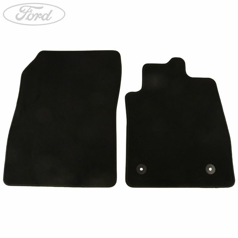 Genuine Ford Fiesta Mk8 Front Carpet Contoured Car Floor Mats Set 2017 ...