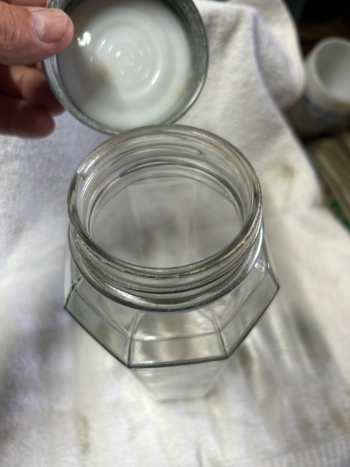 Glass Octagon Fruit Jar Canning Design Patent No. 87167 | eBay