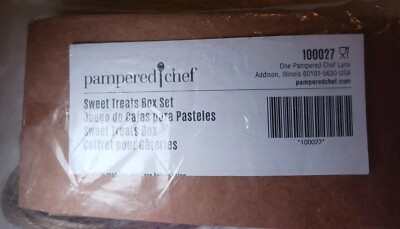 Pampered Chef Sweet Treats Box Set, 6 Boxes, Tags & Tie String ...