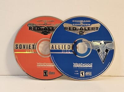 Command & Conquer: Red Alert 2 PC CD-Rom 2000 Windows Real-Time ...