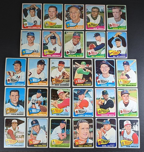 1965 Topps Baseball Starter Set 28 Cards EX+ | eBay