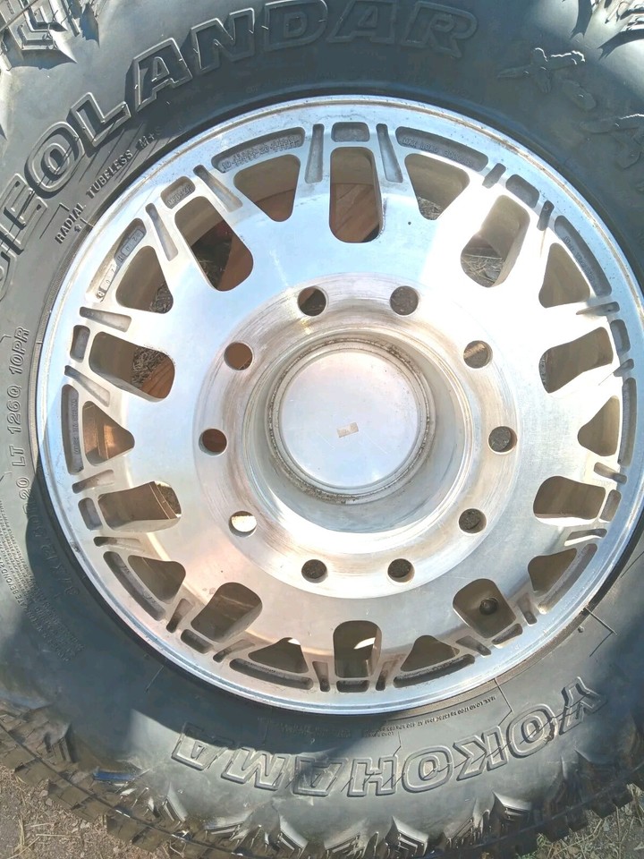 20x8.25 DDC AFTERMATH FORD 19-UP DODGE FORGED DUALLY 10 Lug Single ...