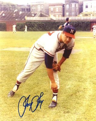 JOEY JAY MILWAUKEE BRAVES SIGNED AUTOGRAPHED 8X10 PHOTO W/COA | eBay