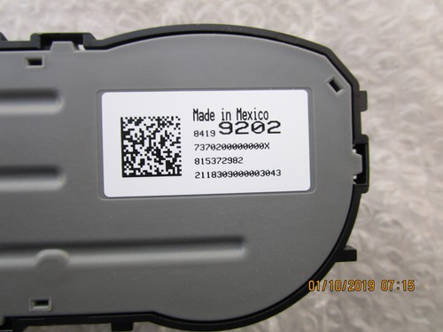 GM GMC CHEVY 84199202 ACDELCO 1574849 A/C HEATER CLIMATE TEMPERATURE ...