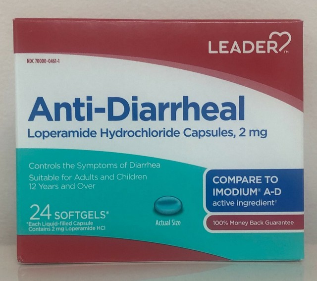 Loperamide 2mg Softgels 72ct - Compare to Imodium Anti-diarrheal for ...