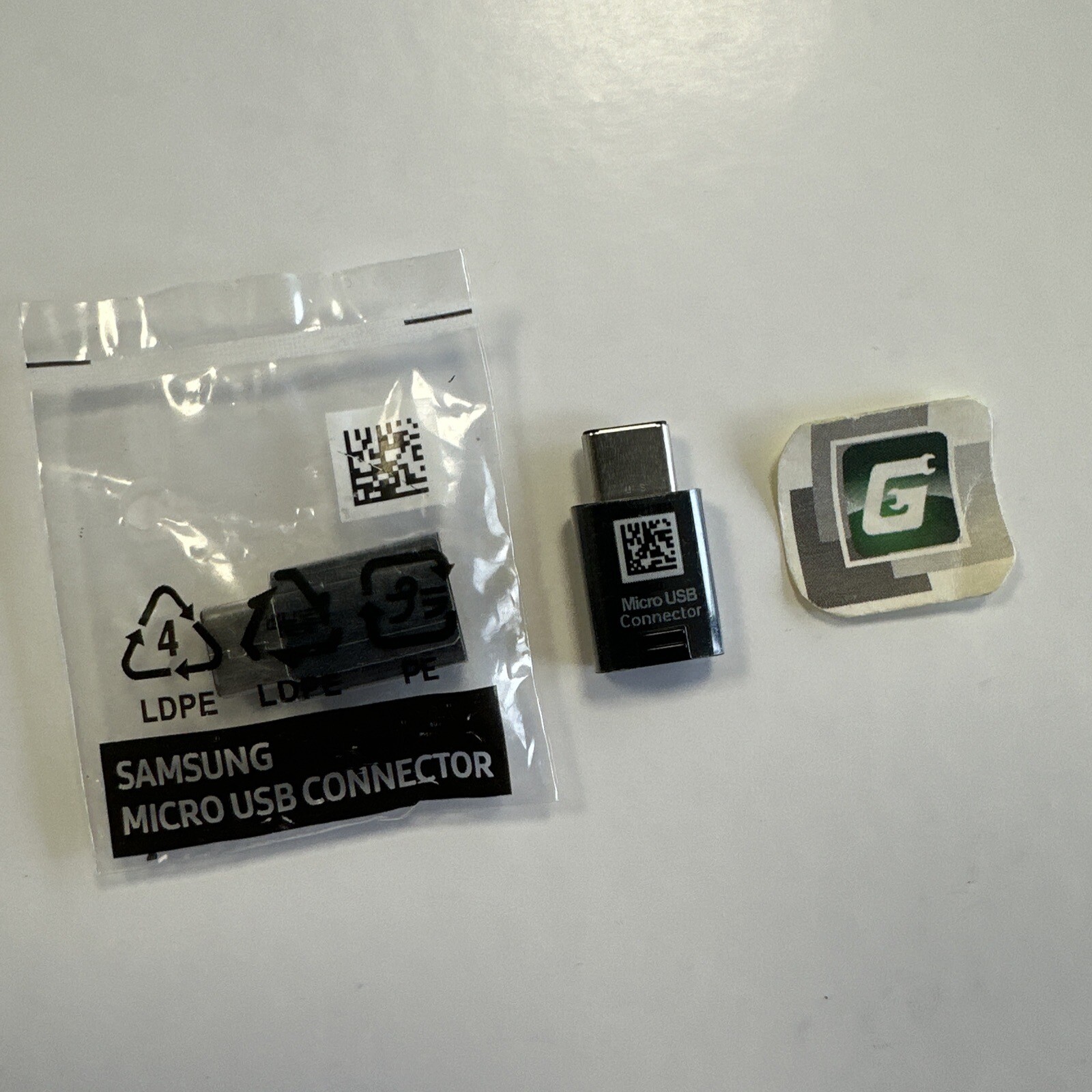 Samsung OTG Adapter Type-C To micro USB Connector Galaxy S20 10 Lot Of ...