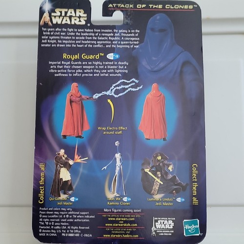Hasbro Star Wars Attack of the Clones Royal Guard Coruscant Security ...