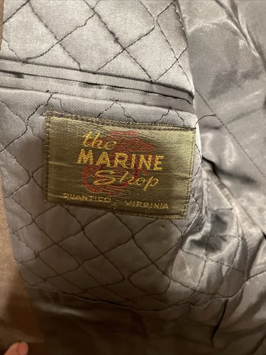 Marine Corps Male Alpha Service Coat The Marine Shop Size 39-R USMC ...