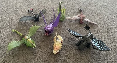 7 x How to Train your Dragon Figure Bundle Set Toothless Action Toy ...