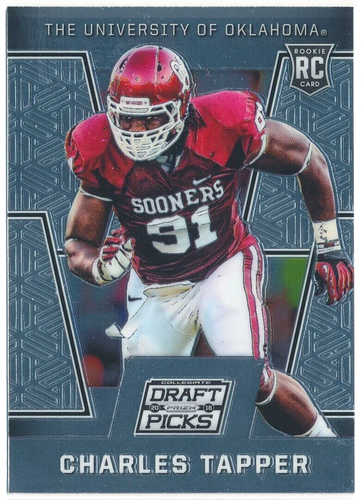 Charles Tapper - Oklahoma Sooners - 2016 Prizm Draft Picks Football ...