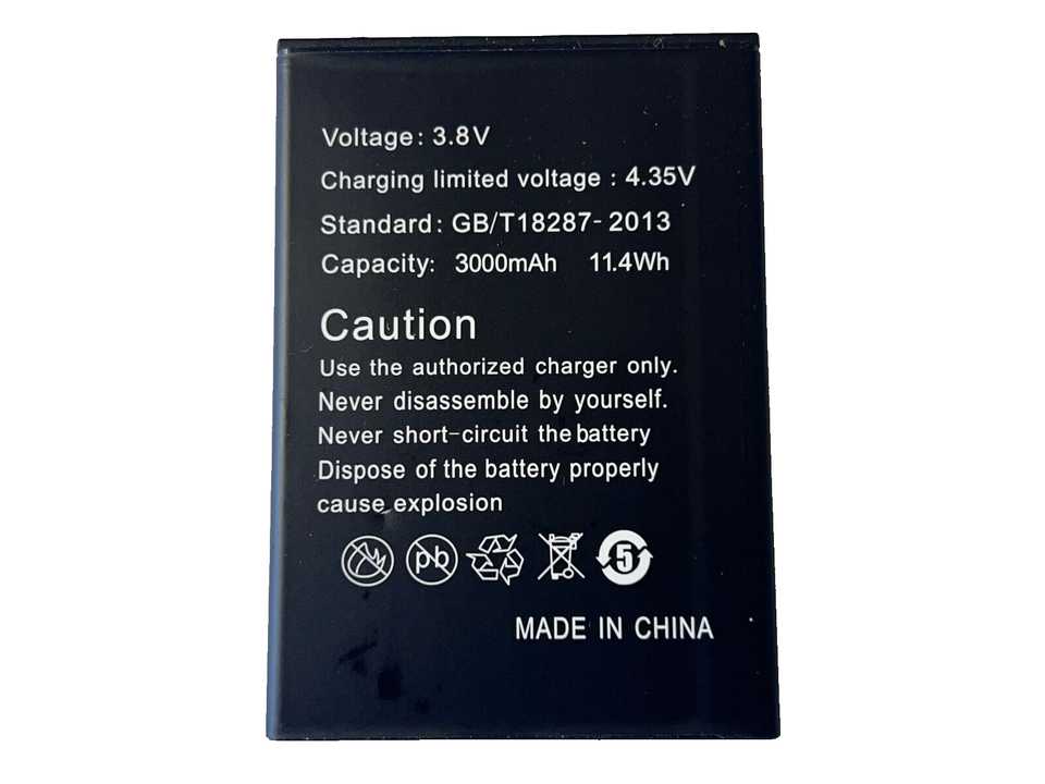 OEM Maxwest 3000mAh 3.8V 9.5Wh Battery Replacement for Maxwest Nitro ...