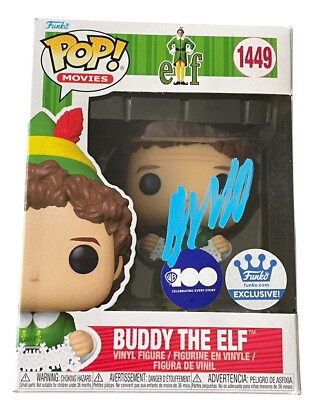 Will Ferrell Signed Autograph Buddy The Elf Funko Pop 1449 "Elf ...