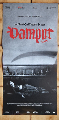 VAMPYR CARL THEODORr DREYER ITALIAN MOVIE POSTER 2022 | eBay
