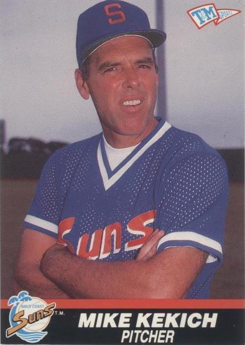 1989-90 T&M Senior Professional Baseball Association - Mike Kekich #57 ...