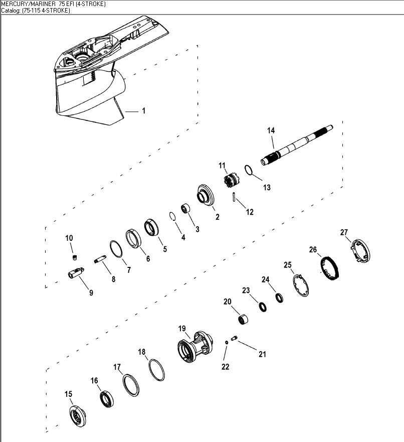 Mercury Propeller Bore Sleeve 8M0054695 | OEM | LOT 5 | Part ...