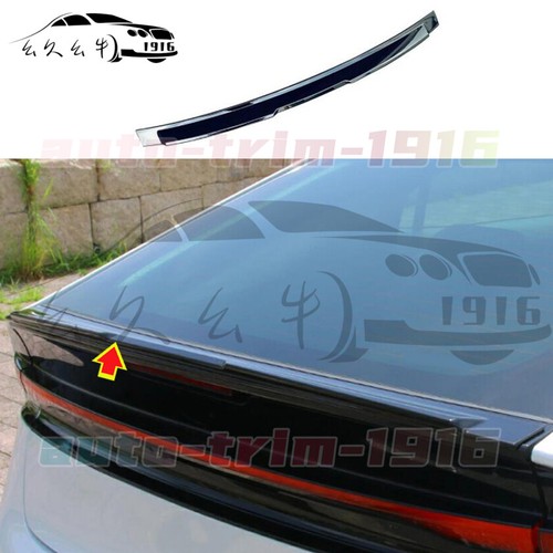 For Toyota Prius 2023 2024 Gloss Black ABS Rear Tail Trunk Spoiler Wing ...
