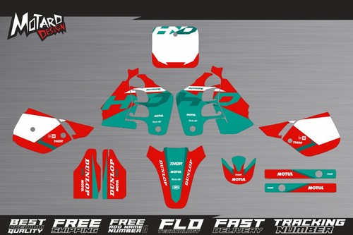 Graphics Kit for Honda CR 125 R 1989 1990 Decals Stickers by Motard ...