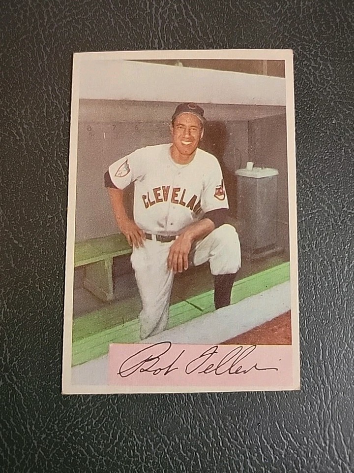 1954 Bowman Bob Feller #132 - Cleveland Indians HOF | eBay