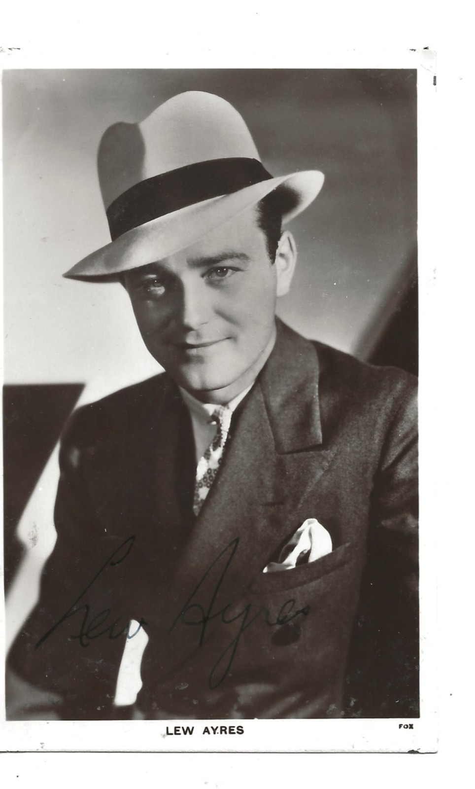 Lew AYRES- "All Quiet On The Western Front" 1930 etc-American Actor ...