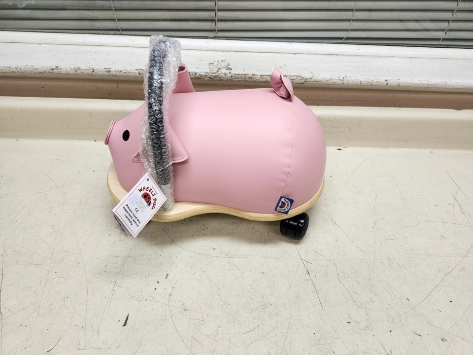 NEW Original Wheely Bug Toddler Ride On Toy Wheely Pig Size Small FREE ...