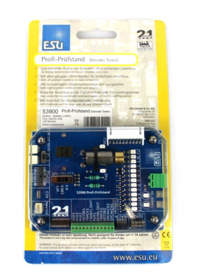 ESU LokSound 53900 DCC Decoder Tester With Motor, Speaker and LED's | eBay
