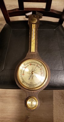 Vintage Barometer Thermometer Hydrometer West Germany Weather Station ...