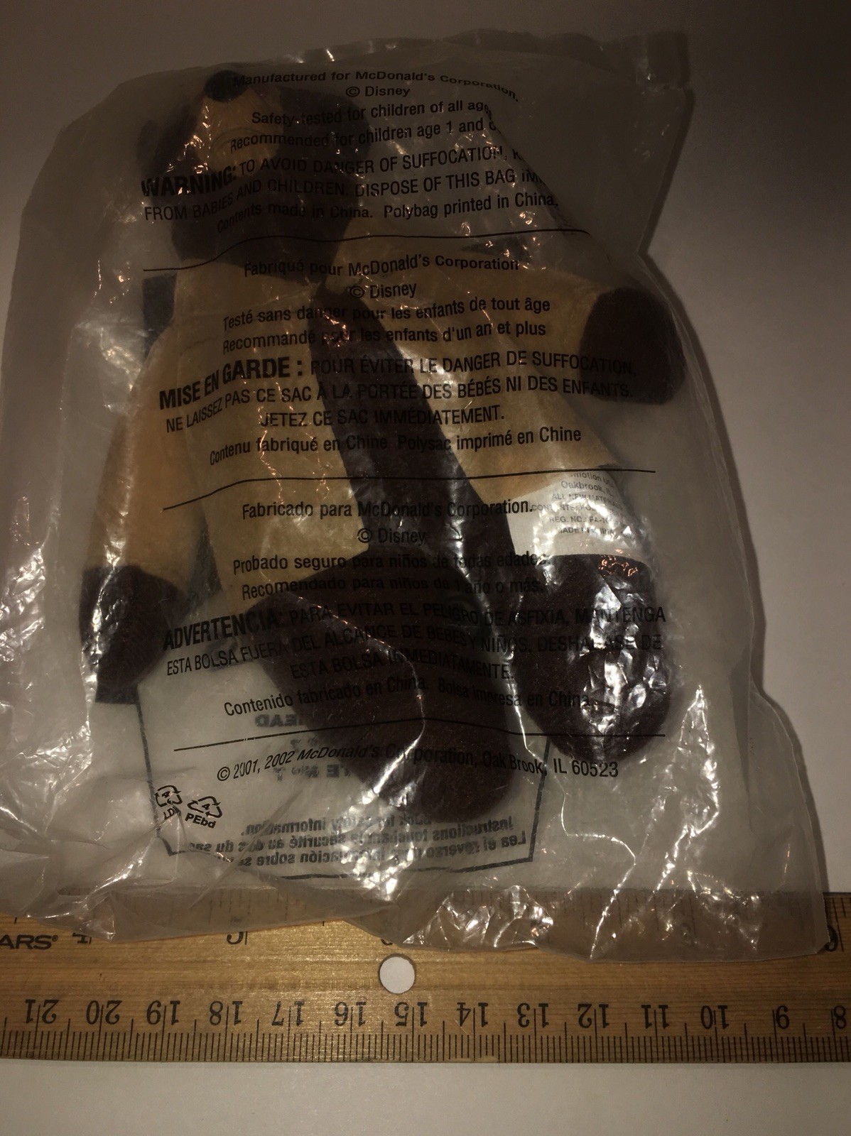 McDonald's Happy Meal The Country Bears # 7 Ted Bedderhead , MIB, 2001/ ...